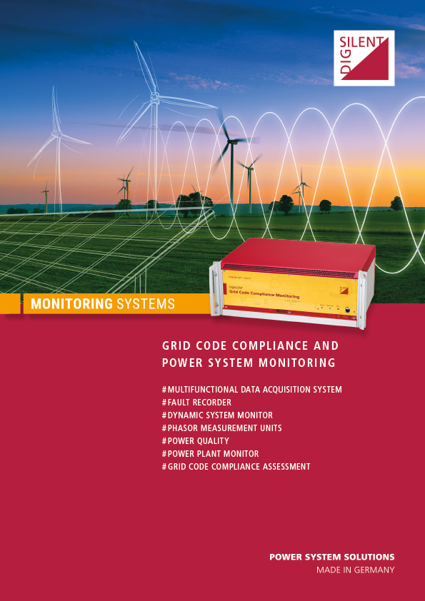 DIgSILENT Monitoring Systems: New updates available! PFM300 and Master ...